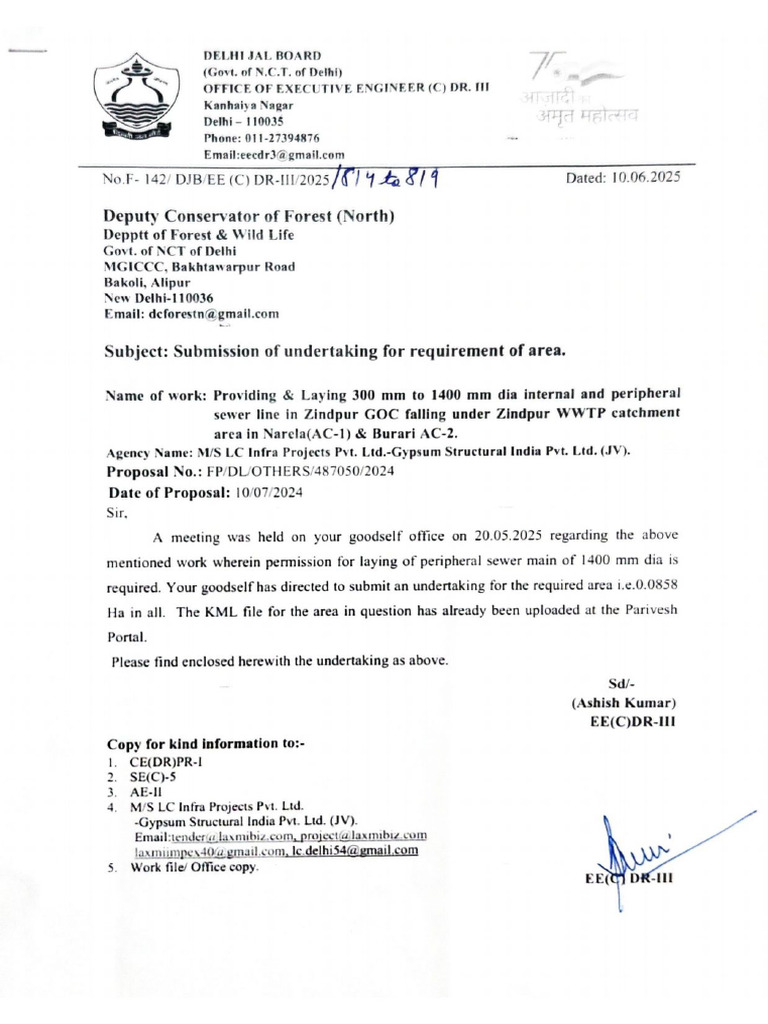 Zindpur Forest Letters | PDF
