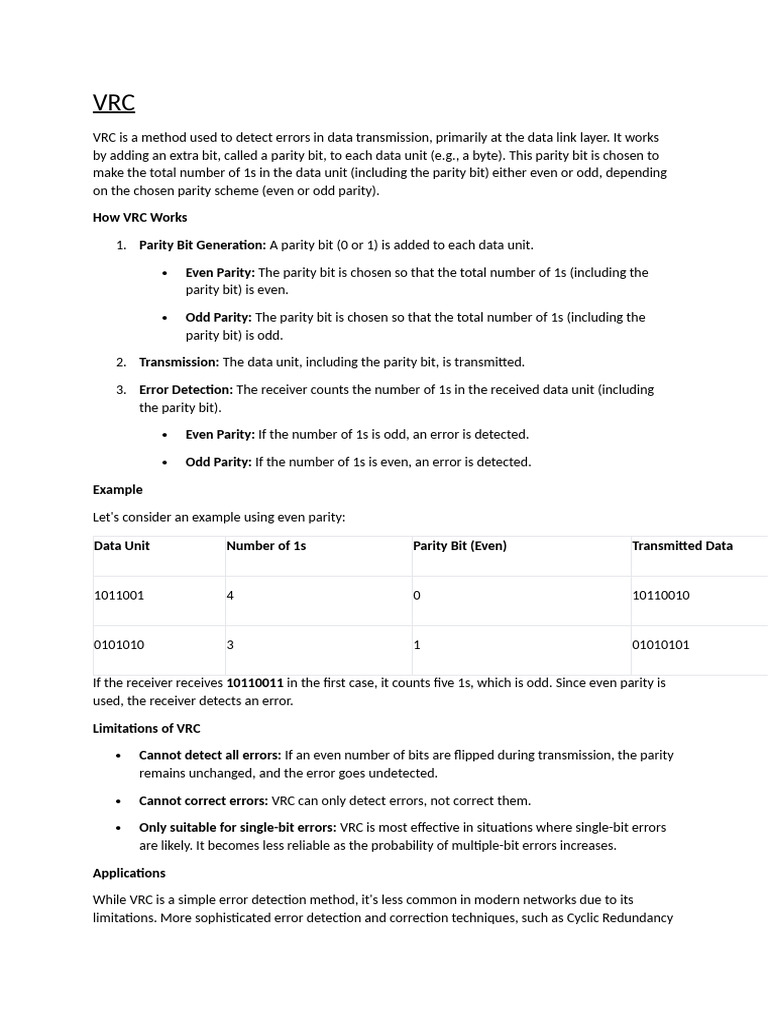 VRC | PDF