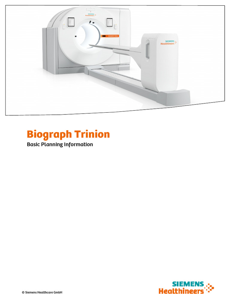Biograph Trinion Installation Guide | PDF | Concrete | Safety