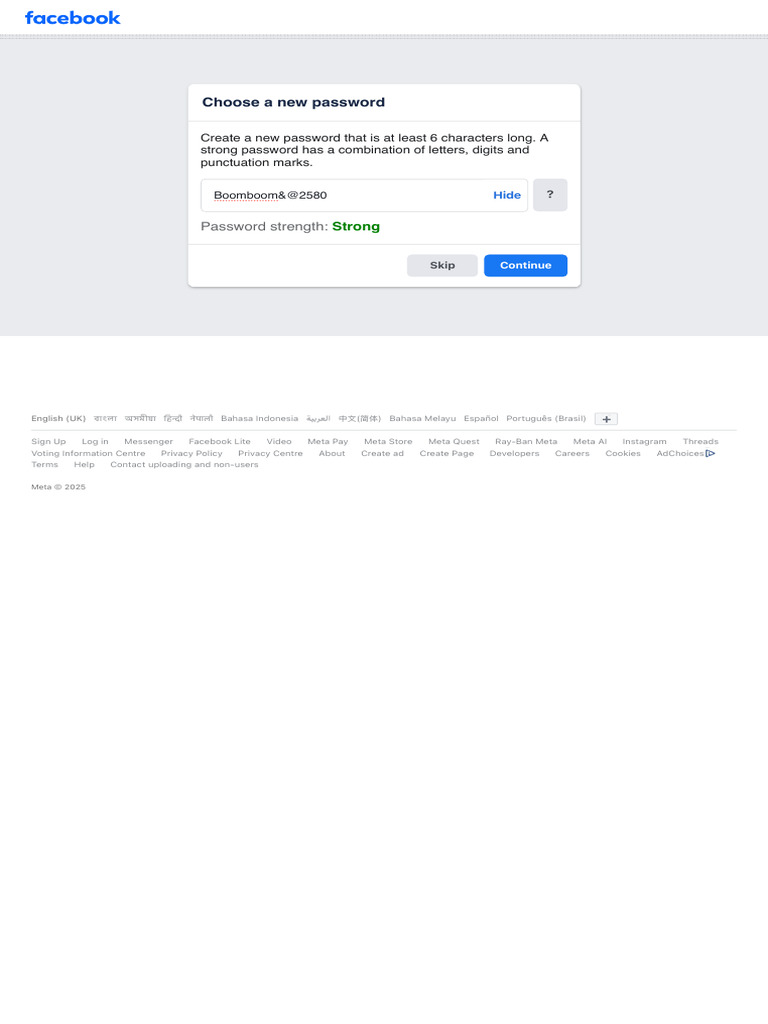 Facebook | PDF