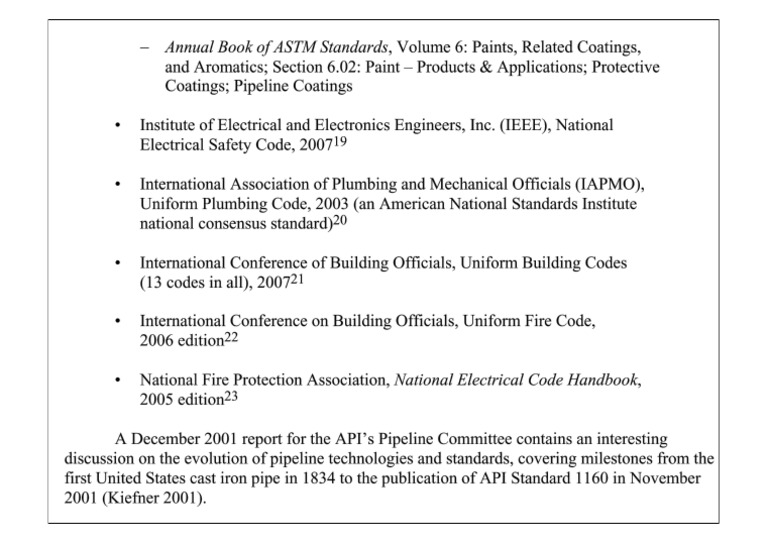 Piping Standards Codes 3 | PDF