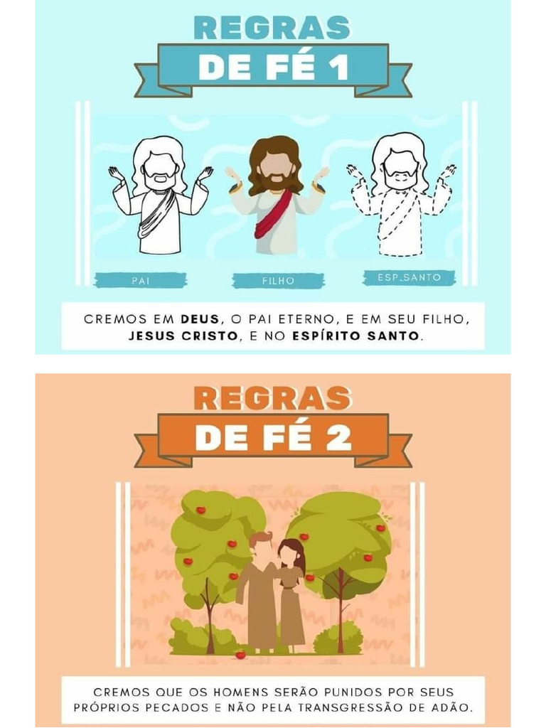Banner Regras de Fé | PDF