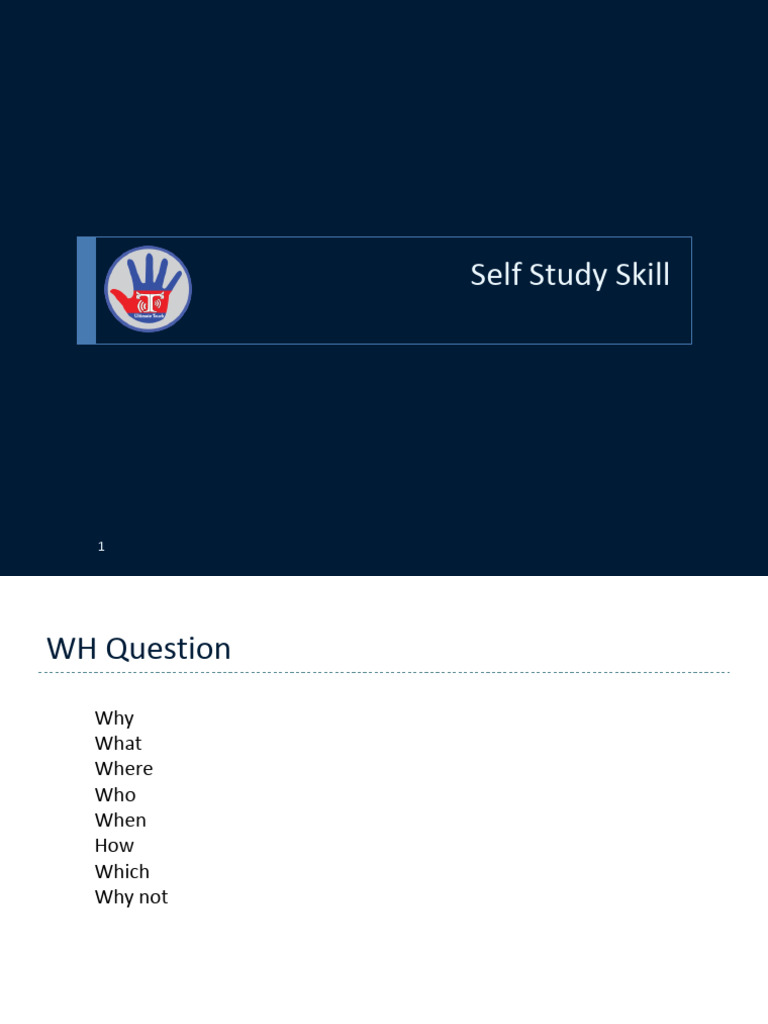 Self-Study Skills for IT Learning | PDF | Computer Science ...