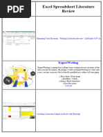 Excel Template For Literature Review | PDF | Essays | Methodology