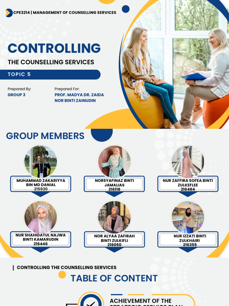 Strategic Planning for Counseling Services | PDF | Swot Analysis ...