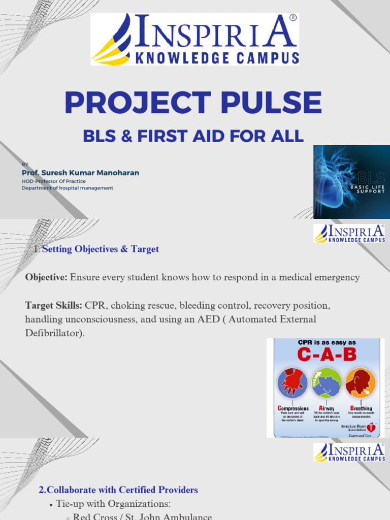 BLS & First Aid Training Program Guide | PDF