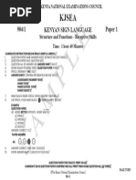 2024 Kcse Business Paper 1 | PDF
