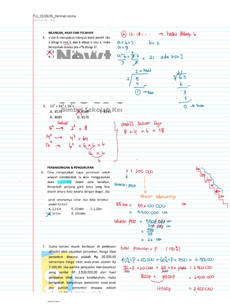 TIU 250605 Helmiati Azima | PDF