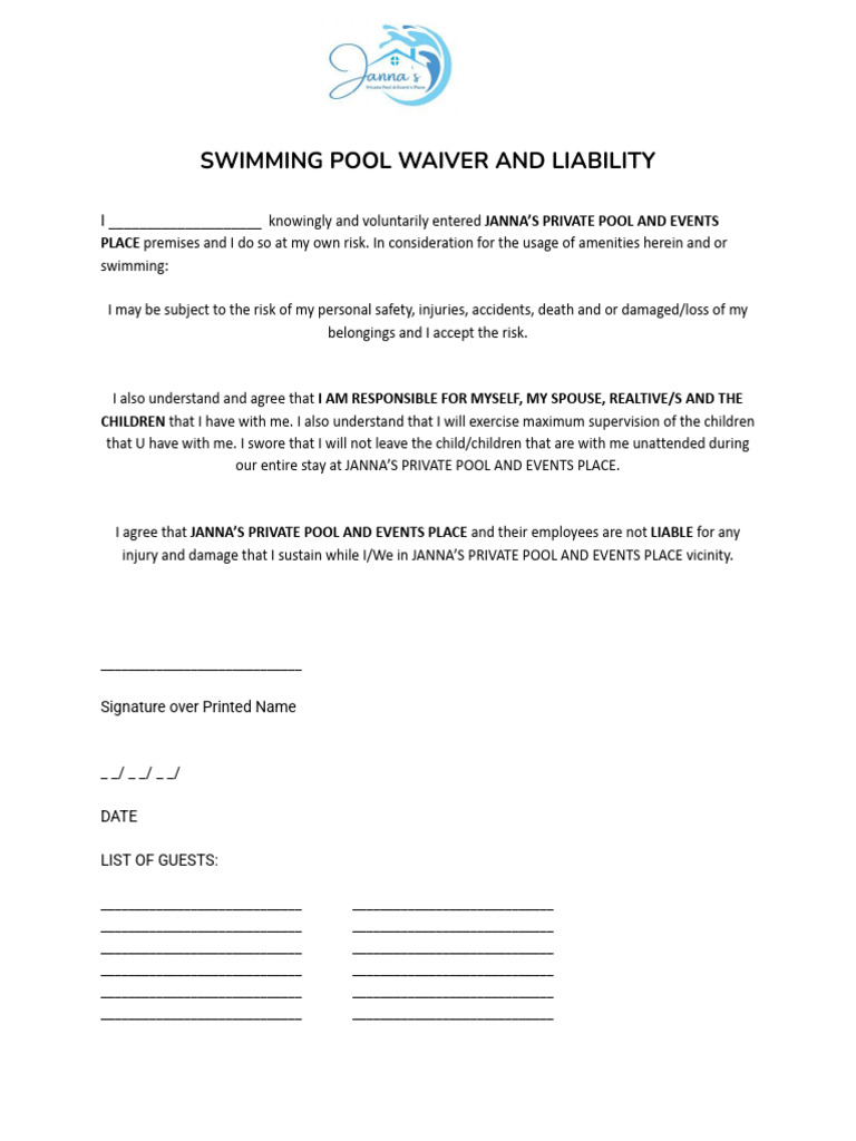 WAIVER | PDF