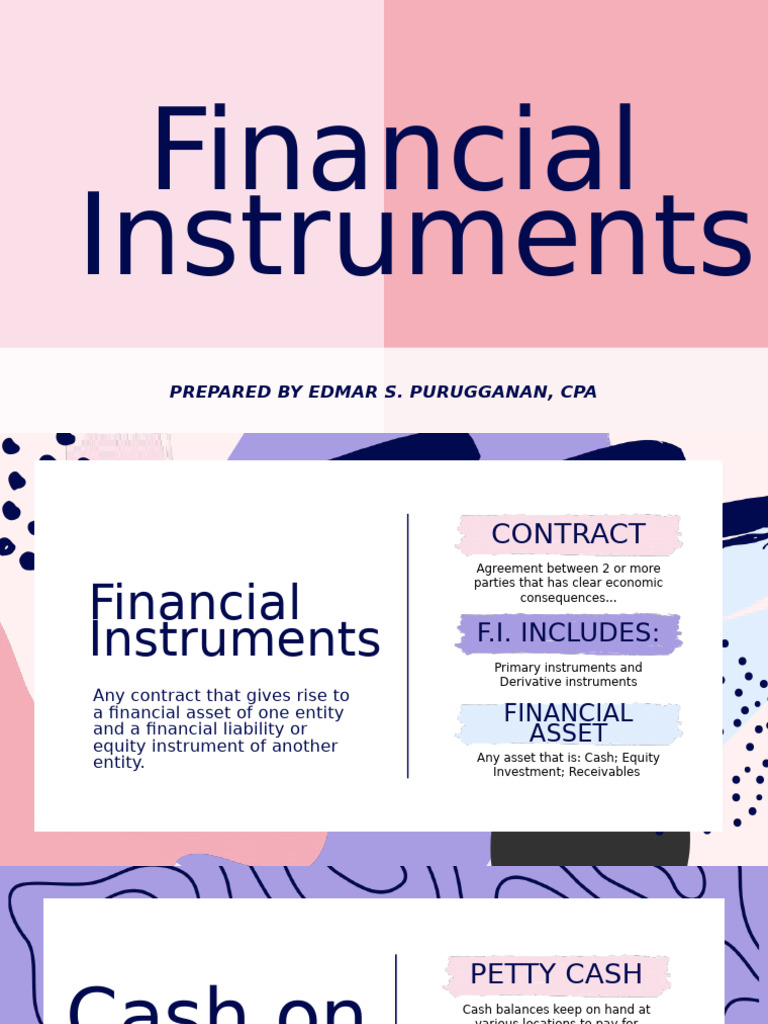 C4 Financial-Instruments | PDF | Banks | Derivative (Finance)
