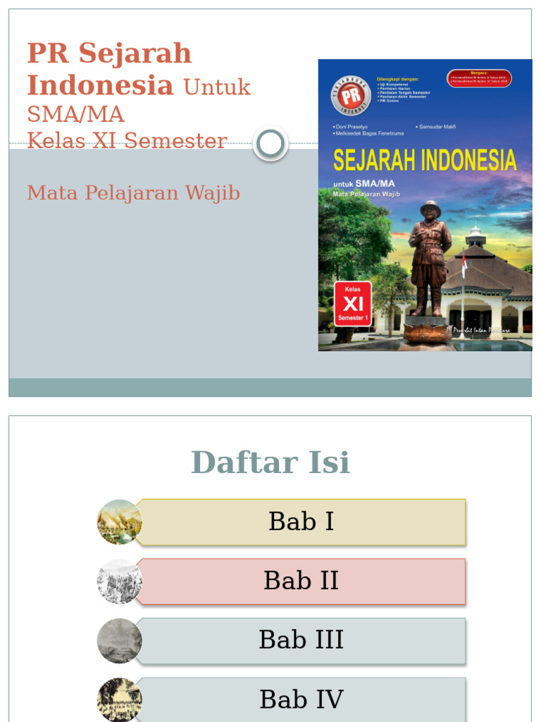PowerPoint PR Sejarah Indo. 11A Ed. 2019 | PDF
