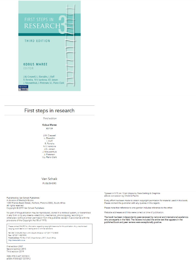 First Steps in Research 3 | PDF