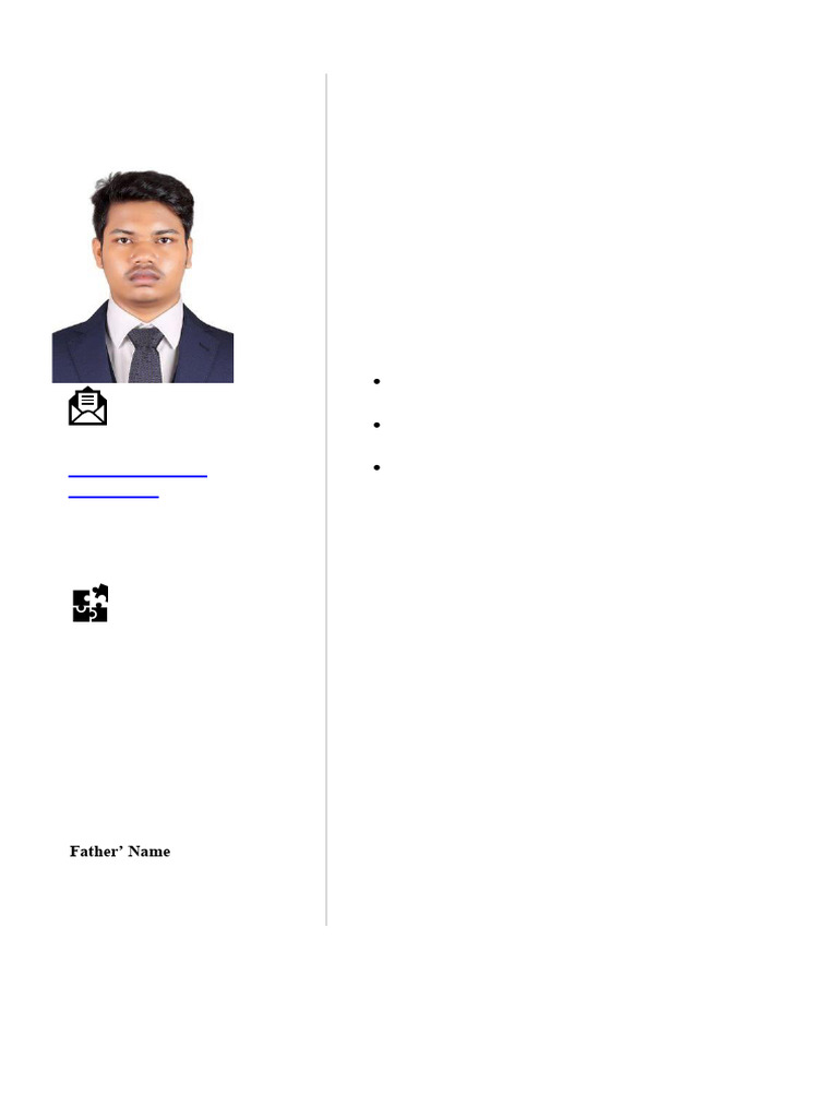 Resume Format 2 | PDF