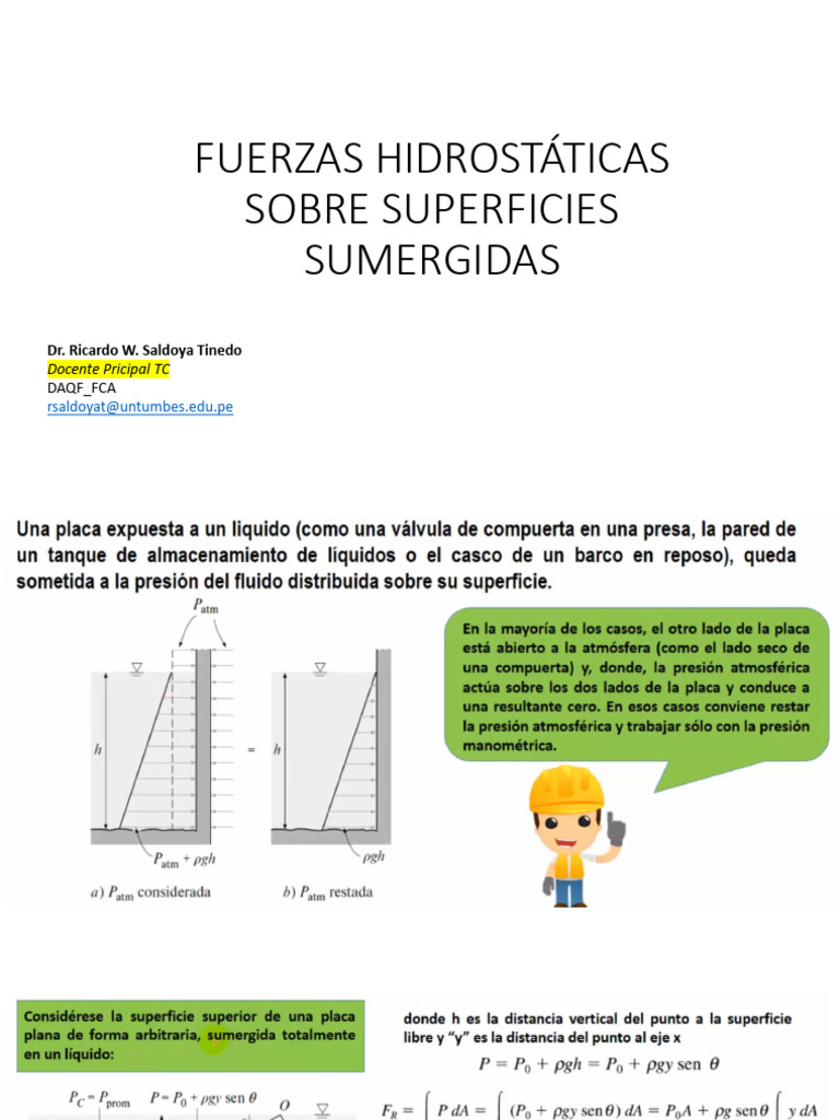 Teroria - FUERZAS HIDROSTÁTICAS | PDF
