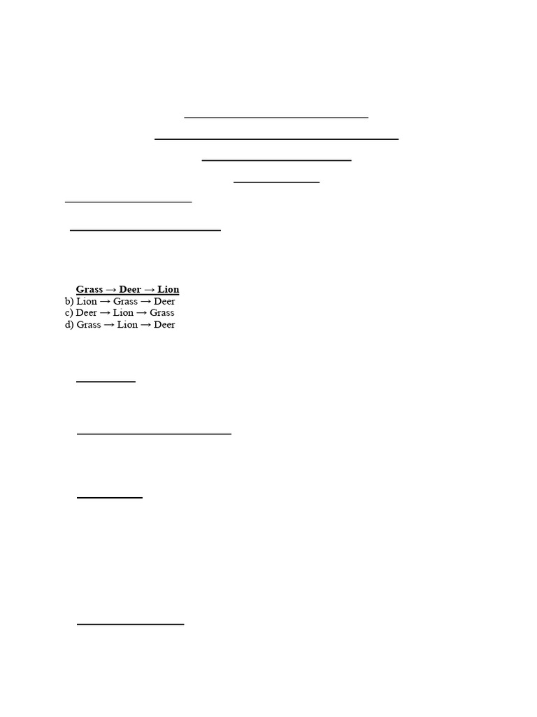 Answer Key - Interdependence Revision | PDF | Foods | Decomposition