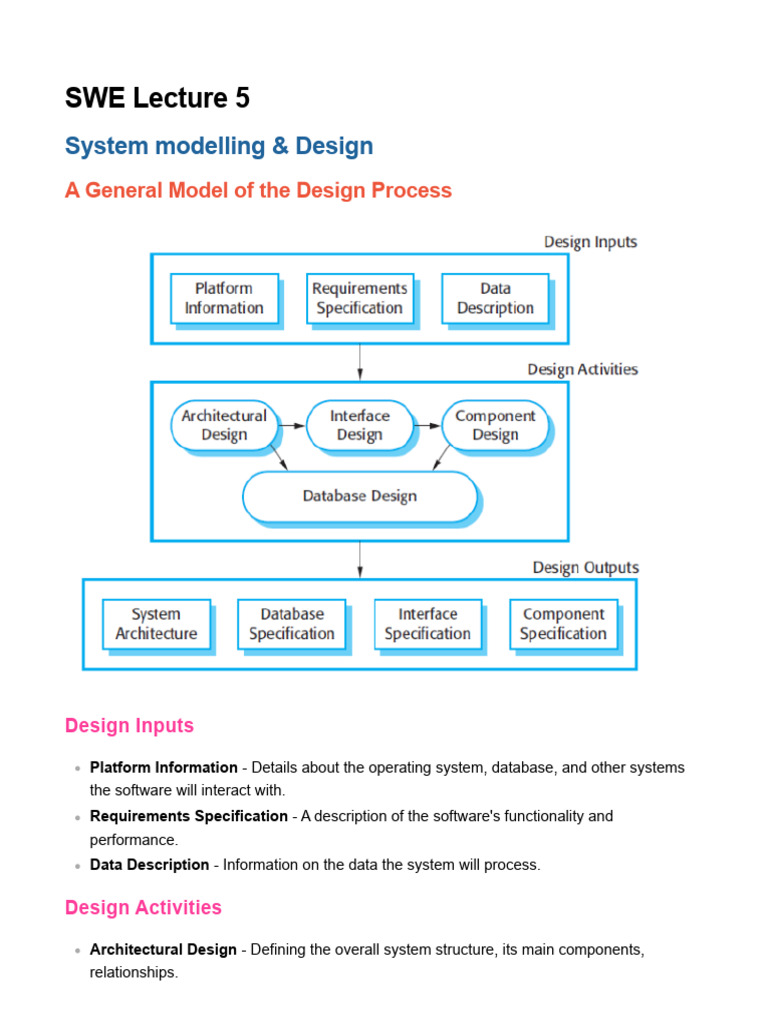System Modelling and Design Overview | PDF | Use Case | System