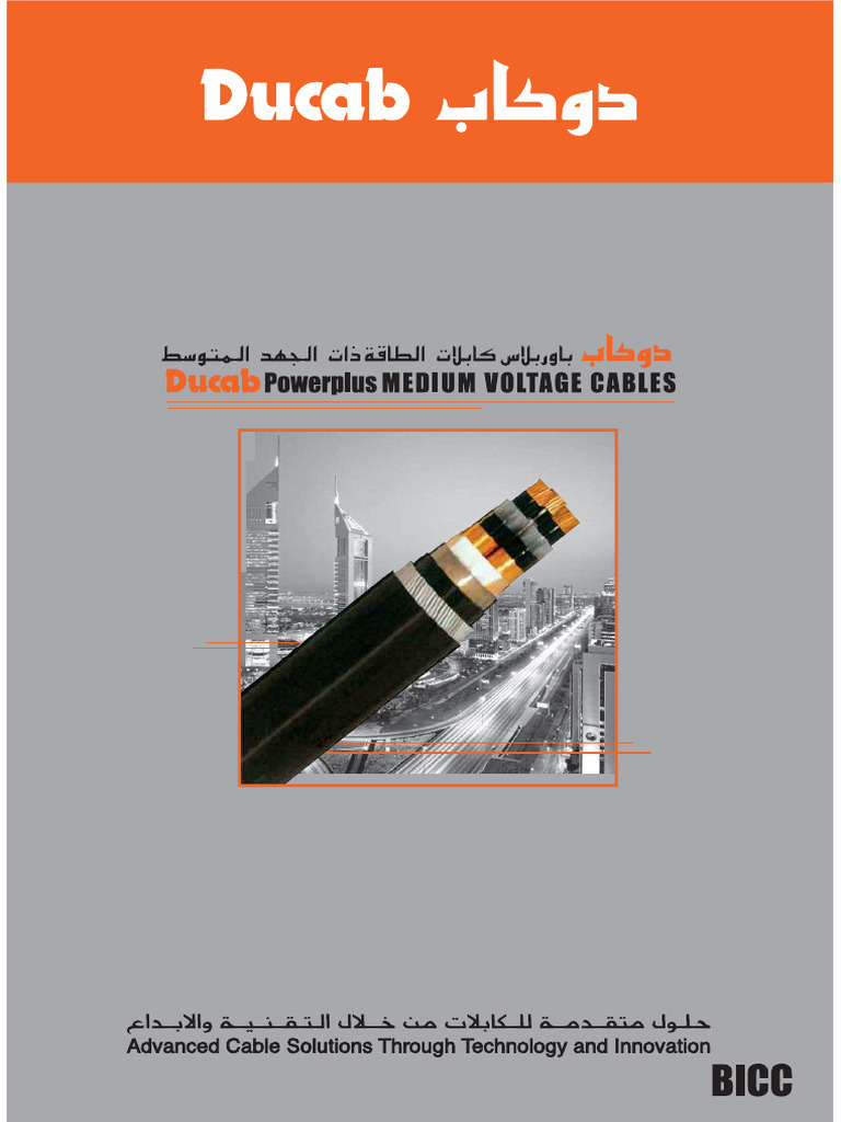 Ducab Catalogue MV Cables | PDF
