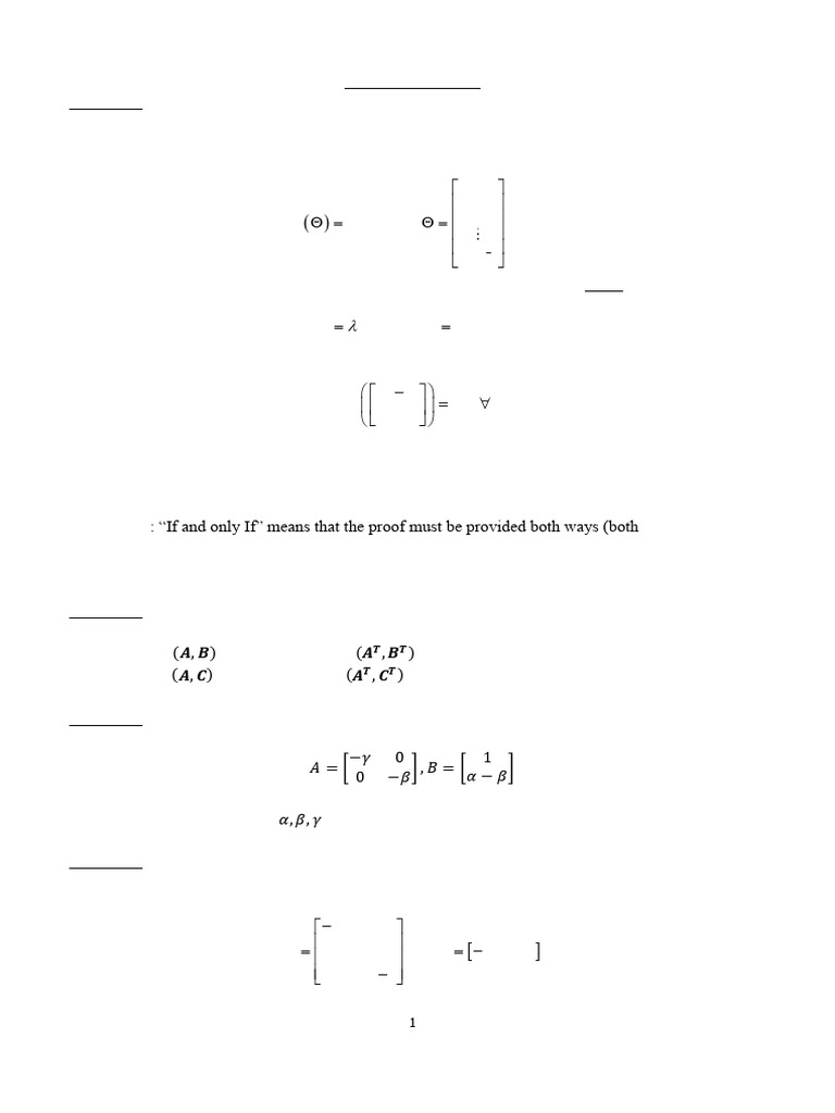 Homework Sheet 4 | PDF | If And Only If | Mathematical Relations