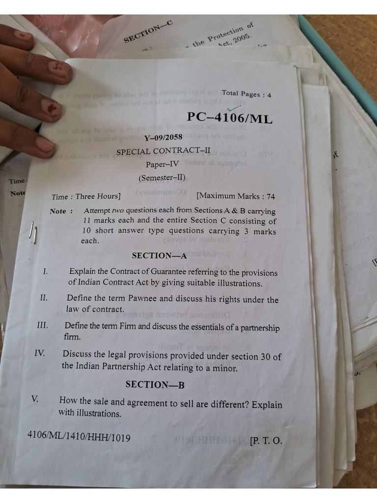 Special Contract | PDF