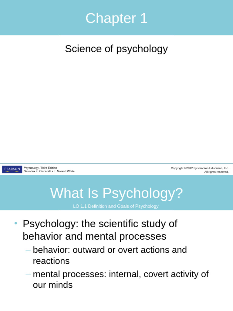 Introduction to Psychology Concepts | PDF | Psychology | Humanistic ...