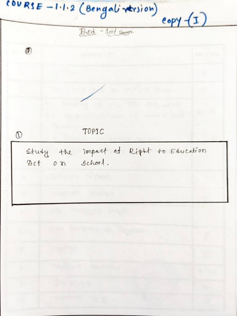 Course 1.1.2 (Group-B) Beng Versn | PDF