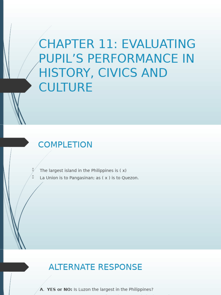 Evaluating Student Performance in History | PDF | Luzon | Teachers