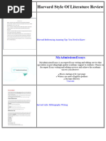 Harvard Research Paper Sample PDF | PDF | Essays | Citation