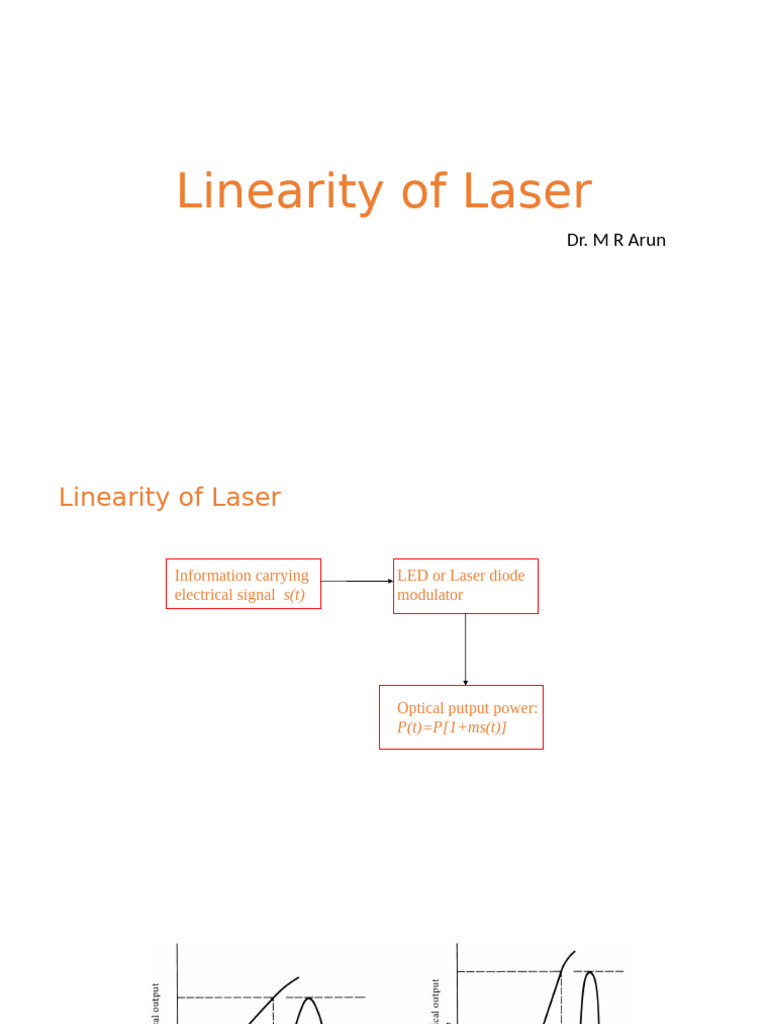 Understanding Laser Linearity and Noise | PDF