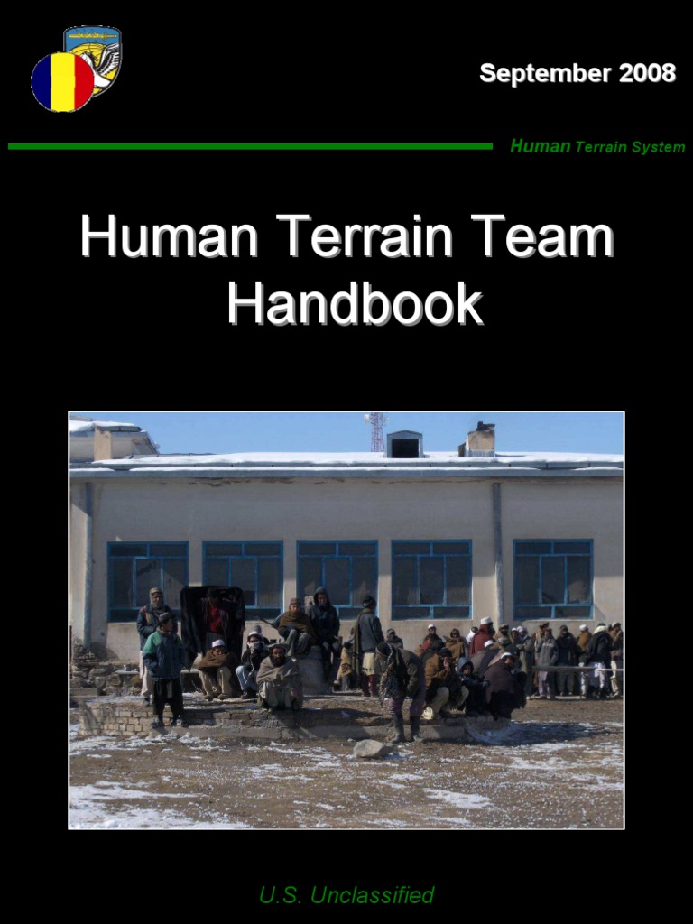 Human Terrain Handbook 2008 | PDF | Social Science | Situation Awareness