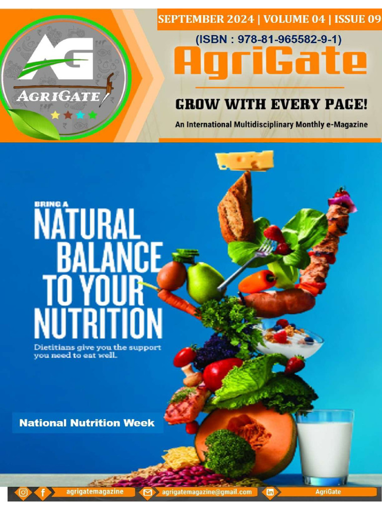 AgriGate Magazine September 2024 Vol. 4 Issue 9 | PDF | Soil | Agriculture