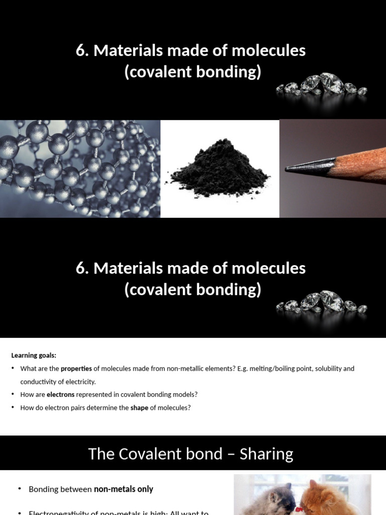 Covalent Bonds and Molecular Shapes | PDF | Covalent Bond | Chemical Bond