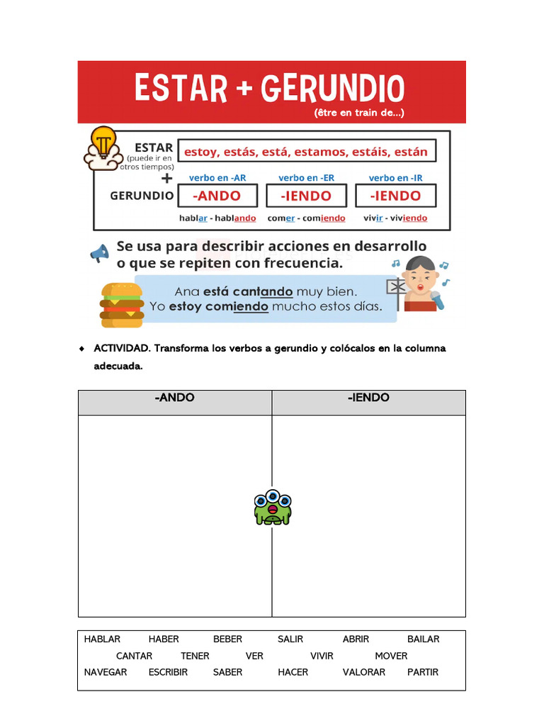 Gerundio | PDF