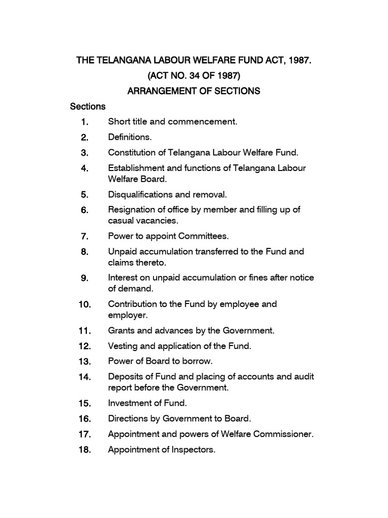 act_34_of_1987 | PDF | Employment | Fine (Penalty)