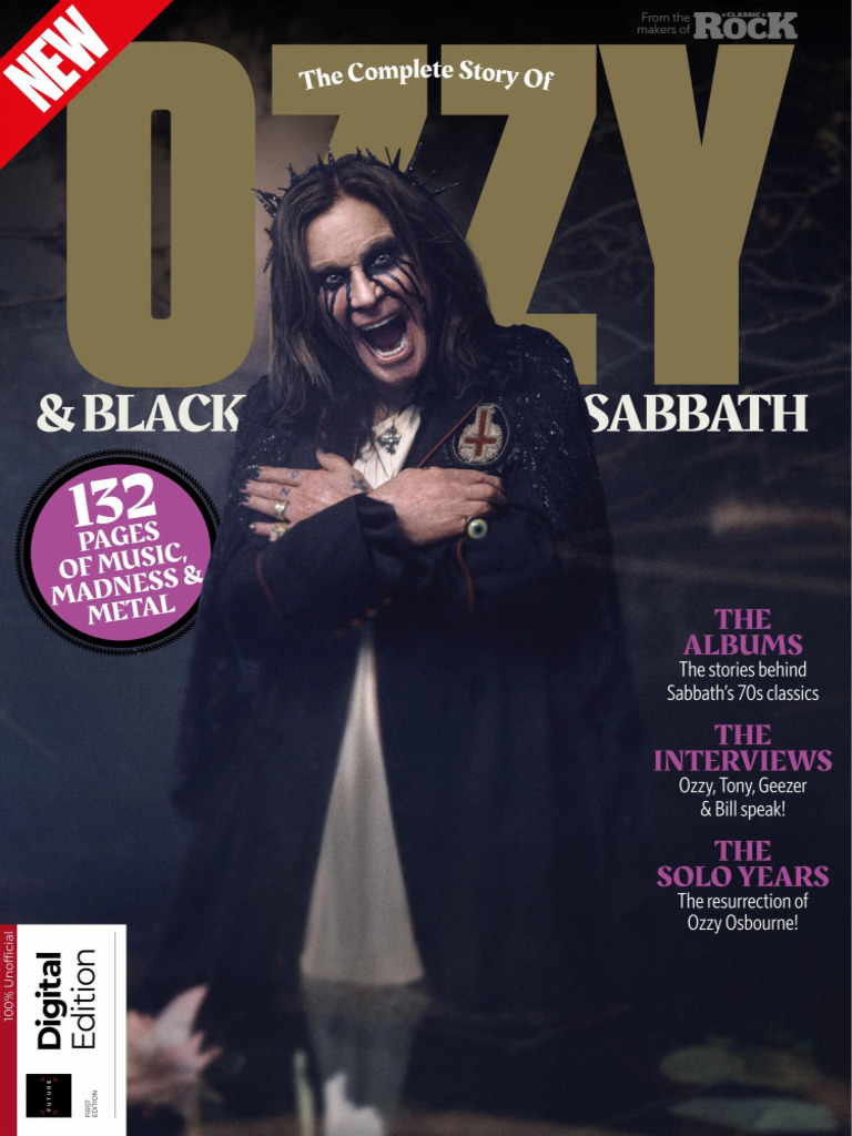 Classic Rock - Complete Story of Ozzy & Black Sabbath, 1st Ed | PDF