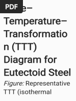 Lecture 3 - TTT Diagrams | PDF | Steel | Materials