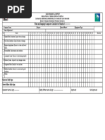 Weekly Eyewash Station Checklist | PDF