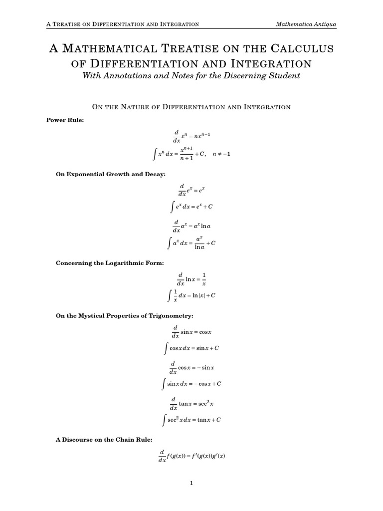 PDF Integral and Diff | PDF | Integral | Special Functions