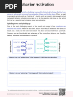 ACT Choice Point Exercise Guide | PDF | Obsessive–Compulsive Disorder ...