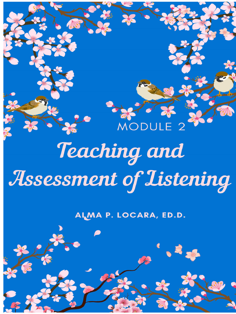 Lesson 2: Teaching Listening Skills | PDF | Reading Comprehension ...
