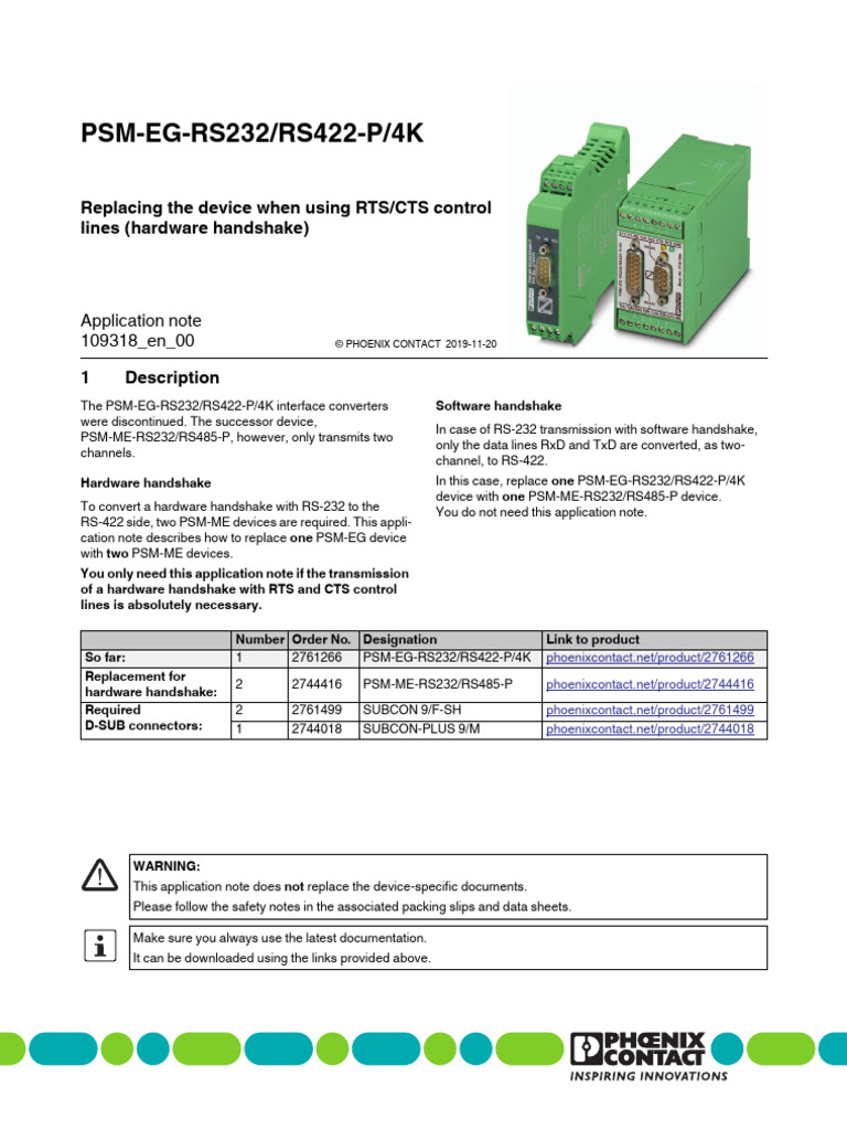 Phoenix Converter | PDF | Electronics | Telecommunications Equipment
