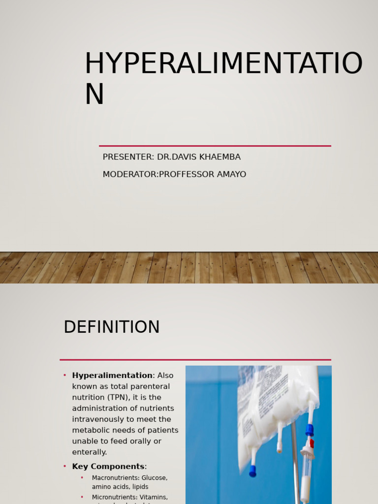 9 .Hyperalimentation | PDF | Nutrients | Human Nutrition