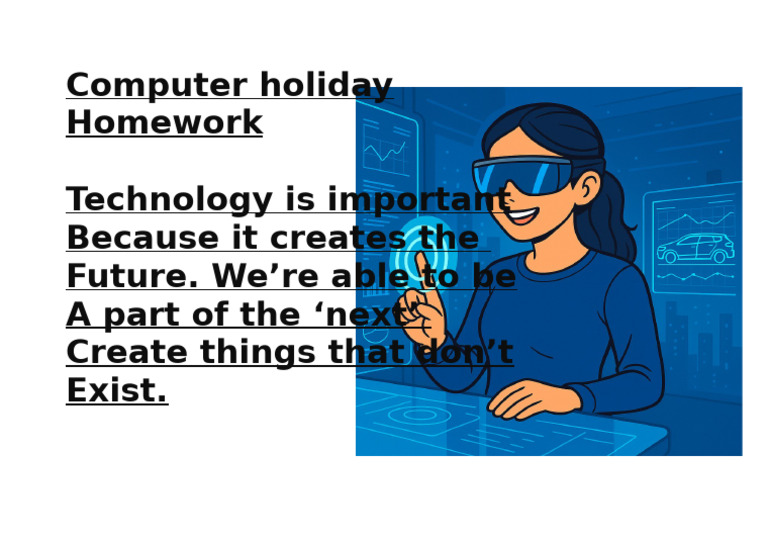 Computer Holiday | PDF