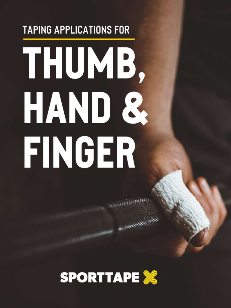 Hand and Finger Taping Guide | PDF | Hand