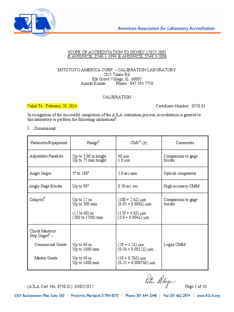 EGV Calibration Certificate | PDF | Calibration | Scientific Observation