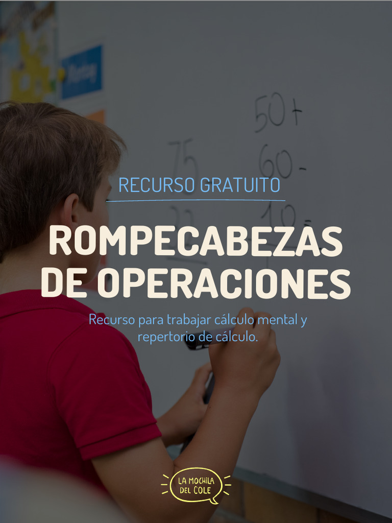 Rompecabezas de Operaciones Lamochila Delcole | PDF