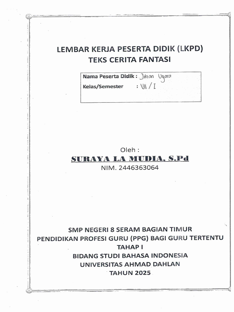 LKPD | PDF