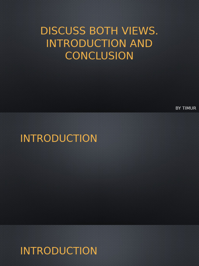 Day 3 Dbs. Intro and Conclusion | PDF | Foreign Language | Behavior Modification