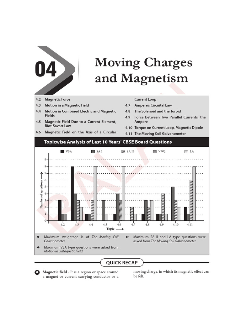 Magnetic Forces and Motion Explained | PDF | Magnetic Field | Quantity