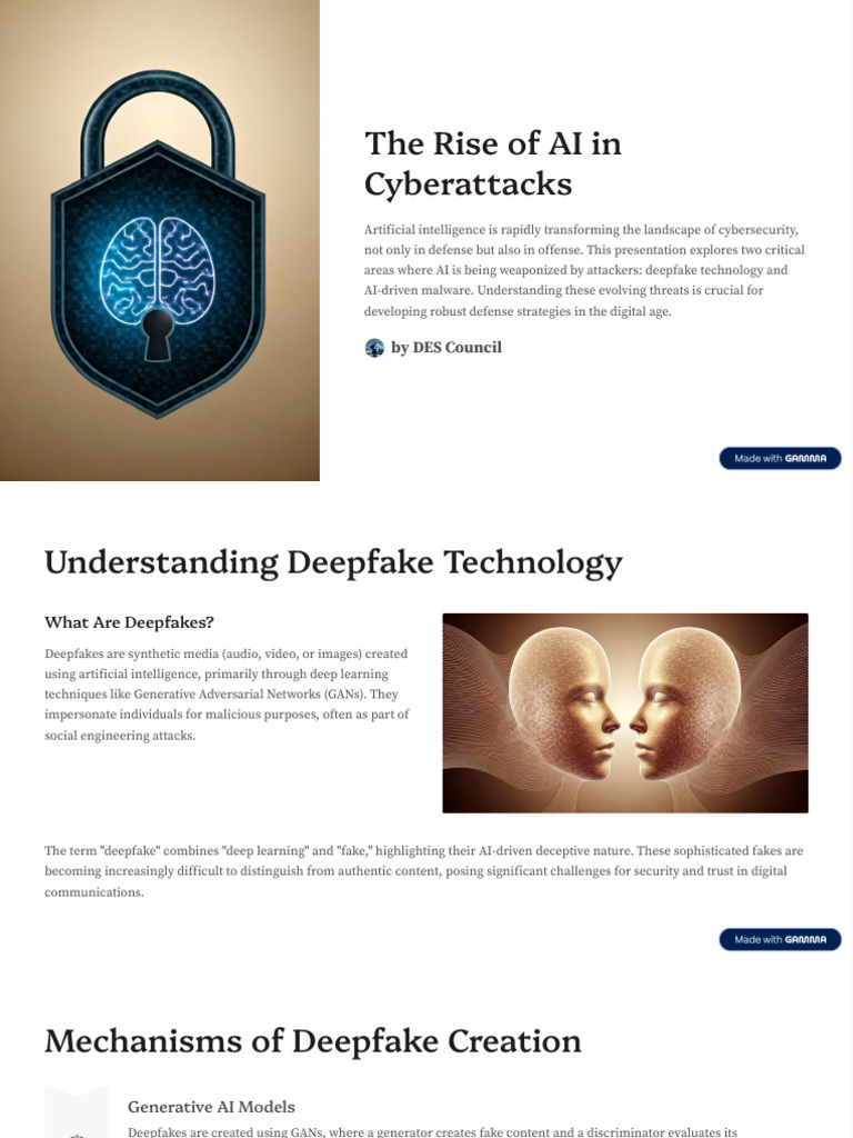 Rise of AI in Cyberattacks | PDF | Malware | Computer Security