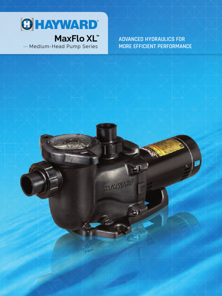 MaxFlo XL Medium-Head Pump Specs | PDF | Mechanical Engineering ...